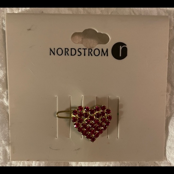 Accessories | Barrette Red Heart | Poshmark